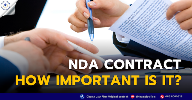 NDA Contract, How important is it? - Champ Law Firm